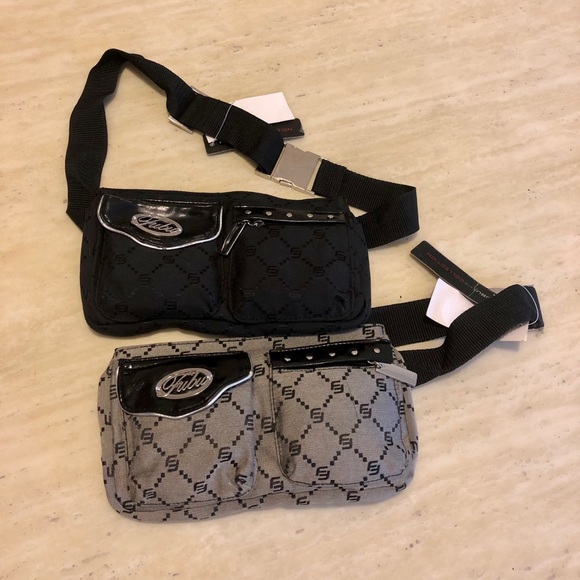 FUBU | Bags | New Fubu Belt Bag Waist Bag Black | Poshmark